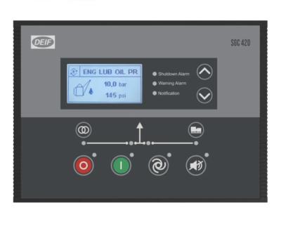 China DEIF Controller SGC420 Intelligent Controller Powerful Diesel Generator Accessories for sale