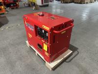 China 6kw Portable Air Cooled Silent Diesel Generator Set for Home Backup Power for sale