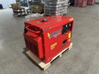 China 6kw Portable Air Cooled Silent Diesel Generator Set for Home Backup Power for sale