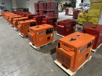 China Silent 7kw Diesel Generator Set Portable  Air Cooled 220V 380V Small Three Phase Generator for sale