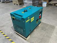 China 9kw All-Copper Two-Cylinder Four-Stroke Silent Diesel Generator Soundproof Diesel Generator Set for Household and Construction Site Power for sale