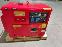 China Factory Price Silent Type 5kw 190A Adjustable Current 220V Welding Diesel Generator for Power Supply for sale