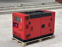 China 18kW Low Noise Double Cylinder Silent Diesel Generator Set with Generator Silent Box for Industrial Use for sale
