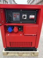 China 18kW Low Noise Double Cylinder Silent Diesel Generator Set with Generator Silent Box for Industrial Use for sale