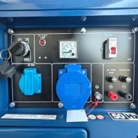 China AVR Stable Voltage Silent Diesel Generator Air Cooled 5kva-6kva for Office and UPS Backup Power for sale
