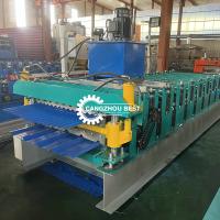 China Coil Width 1000mm Roofing Sheet Roll Forming Machine Corrugated Ibr Steel Profile for sale