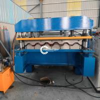 China Plc Floor Deck Roll Forming Machine Steel Sheet Profile Roofing Panel Making for sale