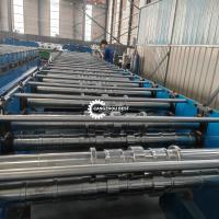 China Plc Floor Deck Roll Forming Machine Steel Sheet Profile Roofing Panel Making for sale
