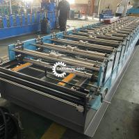 China Motor Driven Tile Roll Forming Machine High Speed 20m/Min Color Steel Spandrel for sale
