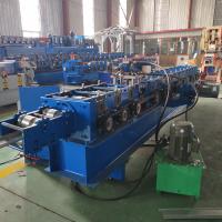 China 0.8mm Automatic Roller Shutter Door Roll Forming Machine Chain Driven for sale