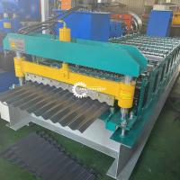 China 836mm Coil Width Corrugated Roll Making Machine PLC For Steel Profile for sale