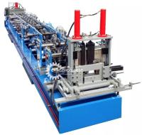 China 80-300 Steel Frame Cz Purlin Machine Chain Driven 10m/Min for sale