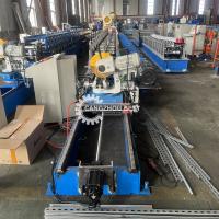 China 1mm Rack Roll Forming Machine Tile Roof Solar Bracket Panel Mounting Automatic for sale