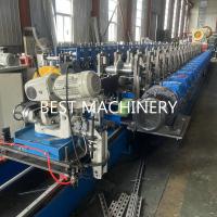 China Unistrut C Channel Solar Rack Profile Roll Forming Machine Steel Automatically for sale