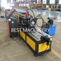 China Light Steel Profile C U T Stud And Track Roll Forming Machine Hydraulic Punching for sale