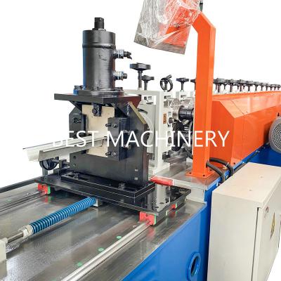 China Profile Light Steel PLC Furring Channel Roll Forming Machine Cold Making for sale