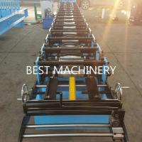China 0.4mm Color Steel Tile Roof Ridge Cap Roll Forming Machine Ce for sale