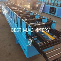 China 0.4mm Color Steel Tile Roof Ridge Cap Roll Forming Machine Ce for sale