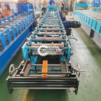 China Metal 350H Steel Roof Tile Ridge Cap Machine Hydraulic Cutting System for sale