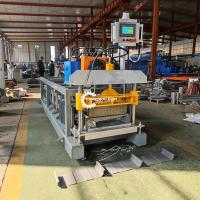 China Color Steel Kr18 Standing Seam Roofing Sheet Roll Forming Machine Portable for sale