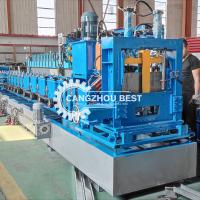 China Steel Frame C Purlin Roll Forming Machine PLC 10m/min for sale