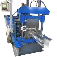 China Steel Rain Water Gutter Roll Forming Machine Hydraulic for sale