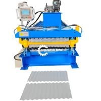 China IBR&Corrugated Double Layer Roofing Panel Cold Roll Forming Machine Steel Profile for sale