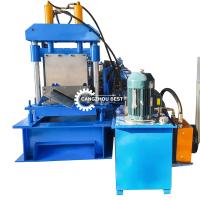 China Automatically Change Size Z Purlin Roll Forming Machine Gear Box Driven for sale