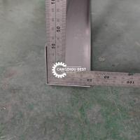 China Galvanized Steel L Shape Angle Roll Forming Machine Hydraulic Cutting Type 3phases for sale