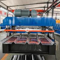 China G550 Material Steel Profile IBR Roof Sheet Roll Forming Machine Motor Driven Type for sale