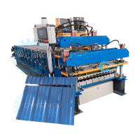 China IBR Roof Sheet / Corrugated Roof Sheet Roll Forming Machine 4 - 6m/Min for sale