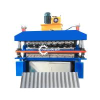 China Double Deck R101 IBR&Corrugated Roofing Sheet Profile Roll Forming Machine for sale