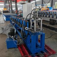 China Hydraulic Automatically L / U Shaped  Roll Forming Machine PLC Control for sale