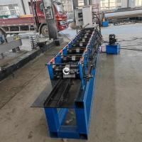China Hydraulic Automatically L / U Shaped  Roll Forming Machine PLC Control for sale