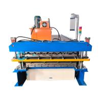China Hydraulic Cutting Ai Double Layer Forming Machine Gear Box Driven for sale