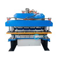 China Corrugated Sheet 380v60hz Roof Tile Roll Forming Machine Chain Driven for sale