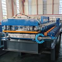 China Gear Box Transmission Ibr Profile Roll Forming Machine 3 Phase for sale