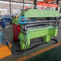 China Hot Rolled Steel Cut To Length Coil Roll Forming Machine With Auto Stacker for sale