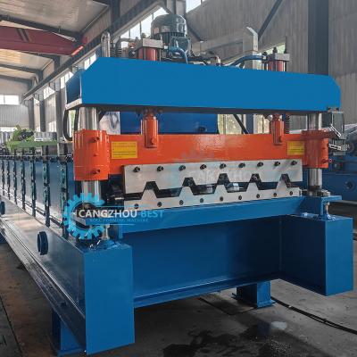 China High Rib Effective Width 686 Ibr Roof Sheeting Machine South Africa for sale