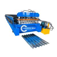 China 14-20 Stations Floor Decking Machine With 75mm Shaft Diameter for sale
