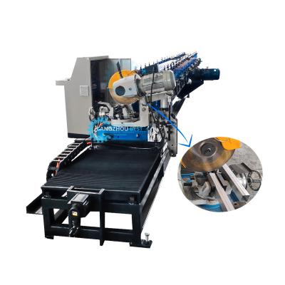 China Hydraulic Seaming Square Downspout Pipe Roll Forming Machine Plc Control Making for sale