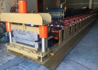 China 460 Standing Seam Roll Forming Machine , Profile Roofing Sheet Making Machine India Design for sale