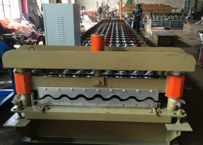 China PLC Control Perforated Roofing Sheet Roll Forming Machine Zinc Metal Sheet for sale