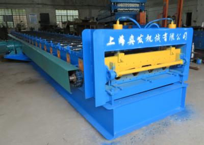 China Metal Profile 915 Floor Deck Roll Forming Machine 22kw Power 0.6mm - 1.5mm Thickness for sale