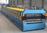 China Roofing Sheet Roll Forming Machine Double Layer Steel IBR And Corrugated for sale