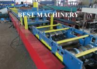 China Aluminium Steel Rolling Door Roll Forming Machine PLC Control System for sale