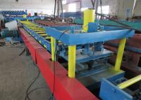 China Hydraulic Punching Shutter Door Frame roll forming machine Gear Box or Chain Type for sale