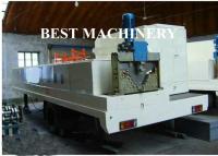 China Bolted or Seaming Type 600 - 305 K Span Roll Forming Machine Movable Car for sale