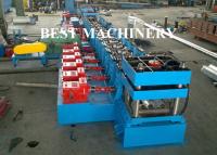 China Highway Guardrail Roll Forming Machine Hydrualic Punching Cutting for sale