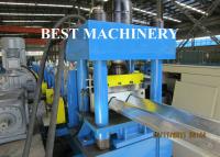 China Three Wave Crash Barrier Roll Forming Machine Highway Guardrail Fence Post for sale